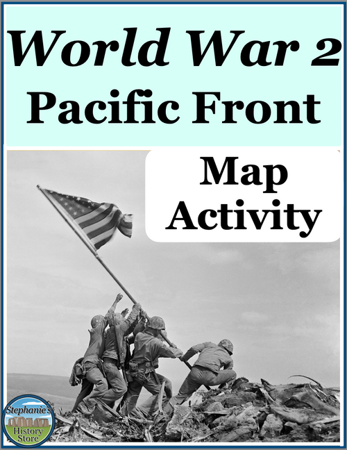 WW2 in the Pacific Map Activity