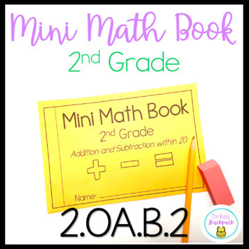 2nd Grade Math Addition and Subtraction Within 20 2.OA.B.2