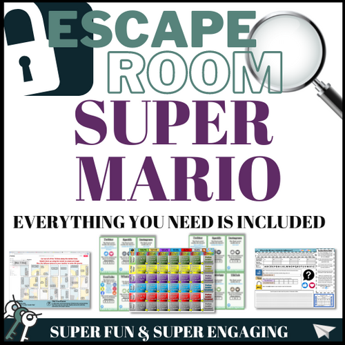 Super Mario Escape Room - Amped Up Learning