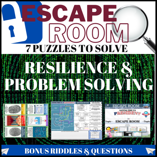 Resilience & Problem Solving Escape Room - Amped Up Learning