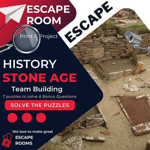Stone Age History Escape Room - Amped Up Learning