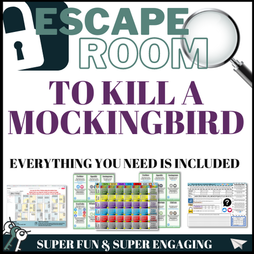 To Kill a Mockingbird Escape Room - Amped Up Learning
