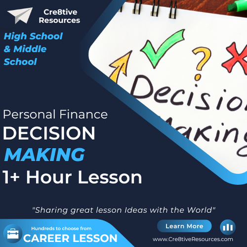 Decision Making Lesson - Personal Finance - Amped Up Learning