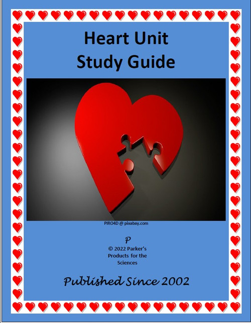 Heart Unit Study Guide for Human Anatomy and Physiology