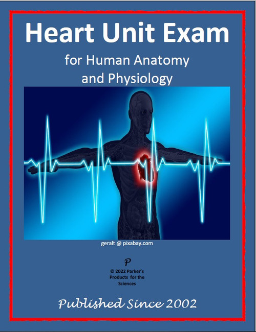 Heart Unit Exam for Human Anatomy and Physiology - Amped Up Learning