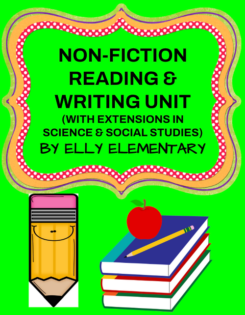 NON-FICTION READING & WRITING INTERDISCIPLINARY UNIT OF STUDY