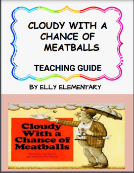 CLOUDY WITH A CHANCE OF MEATBALLS READING & ACTIVITIES GUIDE