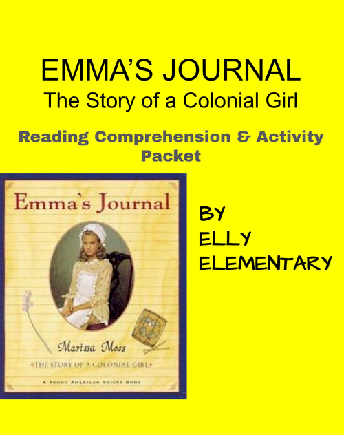 EMMA'S JOURNAL: THE STORY OF A COLONIAL GIRL LESSONS