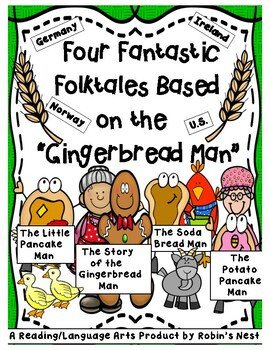 Four Folktale Reader's Theaters Based on The Gingerbread Man Story ...
