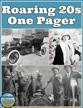 Roaring 20s One Pager