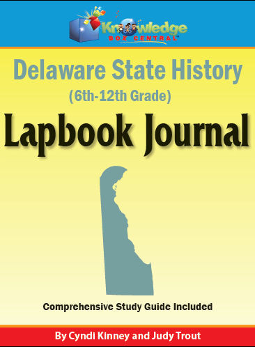 Delaware State History Lapbook Journal