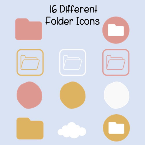 2023 Rainbow Desktop Organizer Wallpaper Monthly With Folder Icons ...