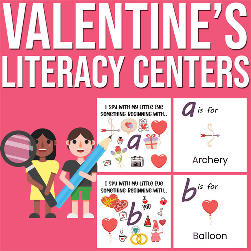 Valentine's Day Literacy Activities Kindergarten