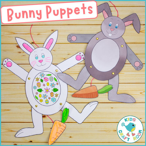 Easter Bunny Puppets