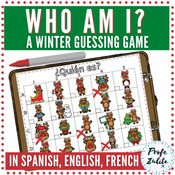 Winter Who am I - Description Guessing Game in English, Spanish ...