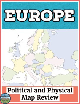 European Geography Map Activity