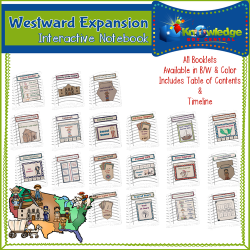 Westward Expansion Interactive Notebook