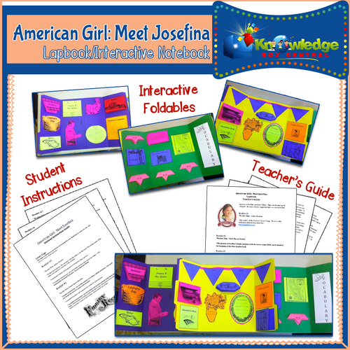 American Girl: Meet Josefina Lapbook