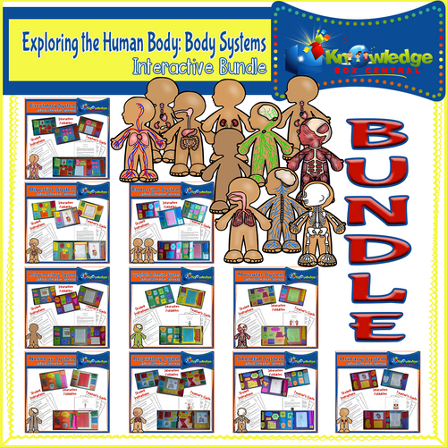 Exploring the Human Body: Body Systems Interactive BUNDLE