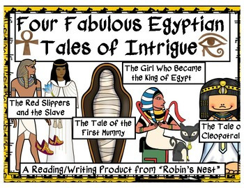 Four Fabulous Egyptian Myths of Intrigue and Adventure w/Comprehension ...