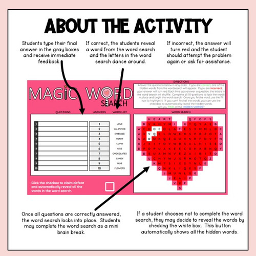Simplify Expressions - Valentine's Self-Checking Digital Activit ...