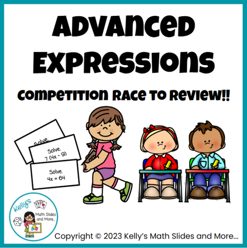 Advanced Expressions Competition Race to Review - Amped Up Learning