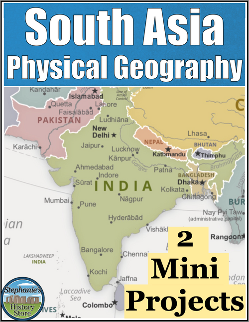 South Asia Physical Geography Mini Projects