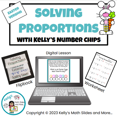 Easter Proportions with Number Chips - Digital and Printable - Amped Up ...