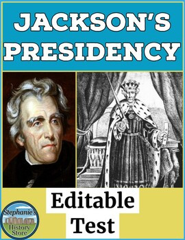 Jacksonian Democracy Editable Test