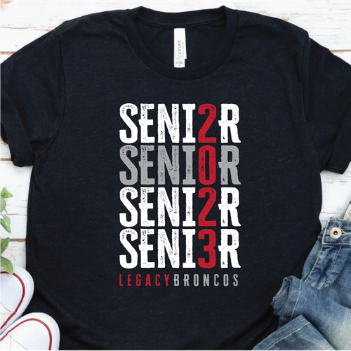 "Senior 2023" Legacy Broncos - Amped Up Learning