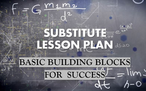 Substitute Teacher Lesson Plan - Setting Goals - Amped Up Learning