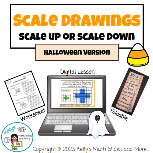 Halloween Scale Drawings - Amped Up Learning