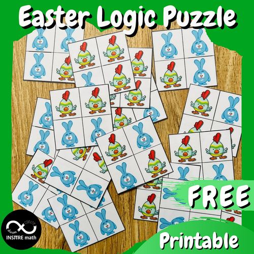 FREE Easter Logic Puzzle for Enrichment & Early Finishers Easter Math ...
