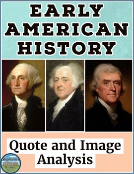 Early American History Quote and Image Analysis
