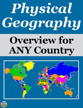 Physical Geography Overview Activity