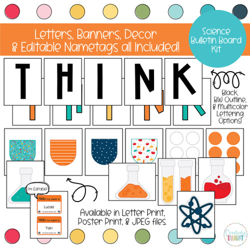 Science Bulletin Board Kit - Amped Up Learning