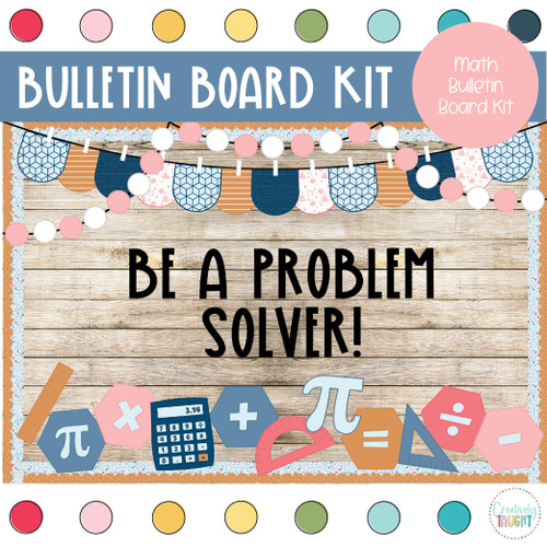 Math - Pi Day - March Bulletin Board Kit - Amped Up Learning