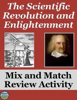 The Scientific Revolution and Enlightenment Vocabulary Mix and Match Review