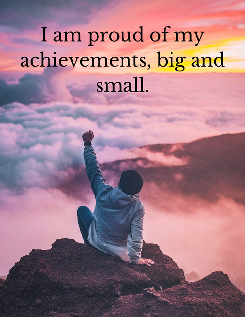 51 Positive Class Affirmations for Your Class - Black & White | Colored ...