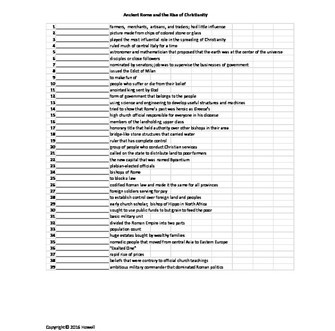 World History Quiz or Worksheet Review Bundle - Amped Up Learning