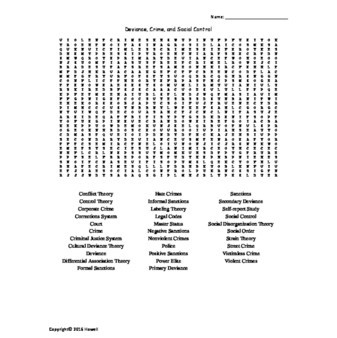 Sociology Vocabulary Word Searches Review Bundle - Amped Up Learning