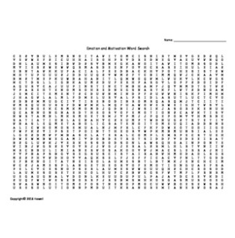 Psychology Vocabulary Word Searches Review Bundle - Amped Up Learning