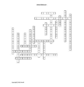 Biology II Vocabulary Crosswords Bundle - Amped Up Learning