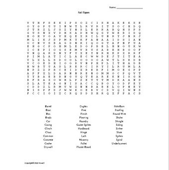 Agriculture Structures Vocabulary Word Search Bundle - Amped Up Learning