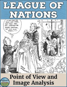 The League of Nations Point of View and Image Analysis