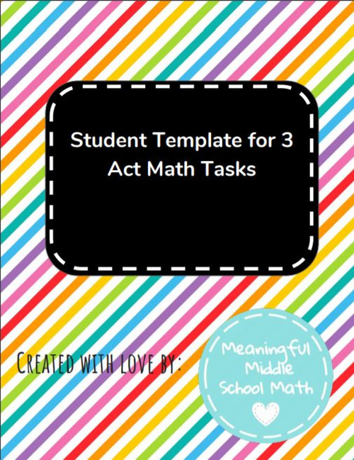 3 Act Task Template Student Template