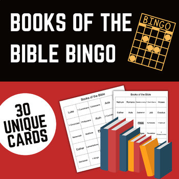 Books of the Bible Bingo - Amped Up Learning