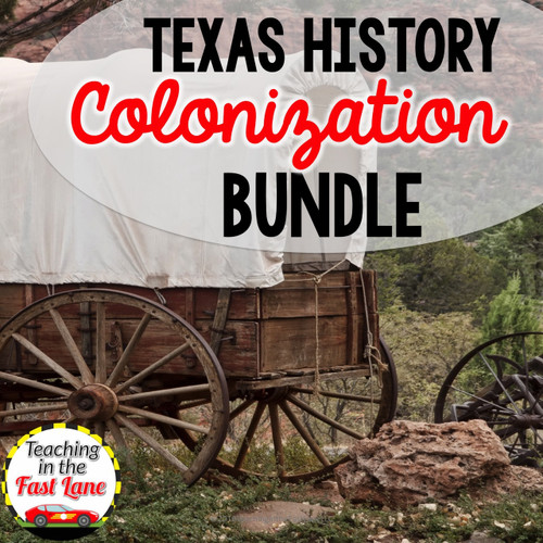 Colonization of Texas Bundle - Amped Up Learning