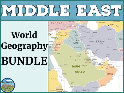 Middle East World Geography Bundle