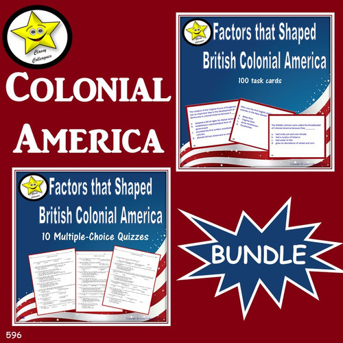 Colonial America Bundle - Amped Up Learning